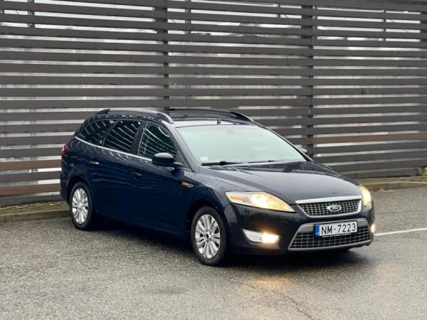 Blue Ford Mondeo 2008 in Riga, with an engine capacity of 2.00 L and mileage of 0 thousand km for 2200 €, photo 3 on AUTOMOTO.COM.LV