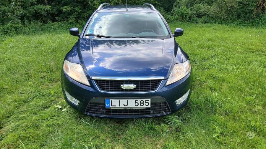 Zils Ford Mondeo 2008 Jurbarkas, ar dzinēja tilpumu 2.00 L un nobraukumu 337 tūkst. km par 1699 €, foto 1 vietnē AUTOMOTO.COM.LV