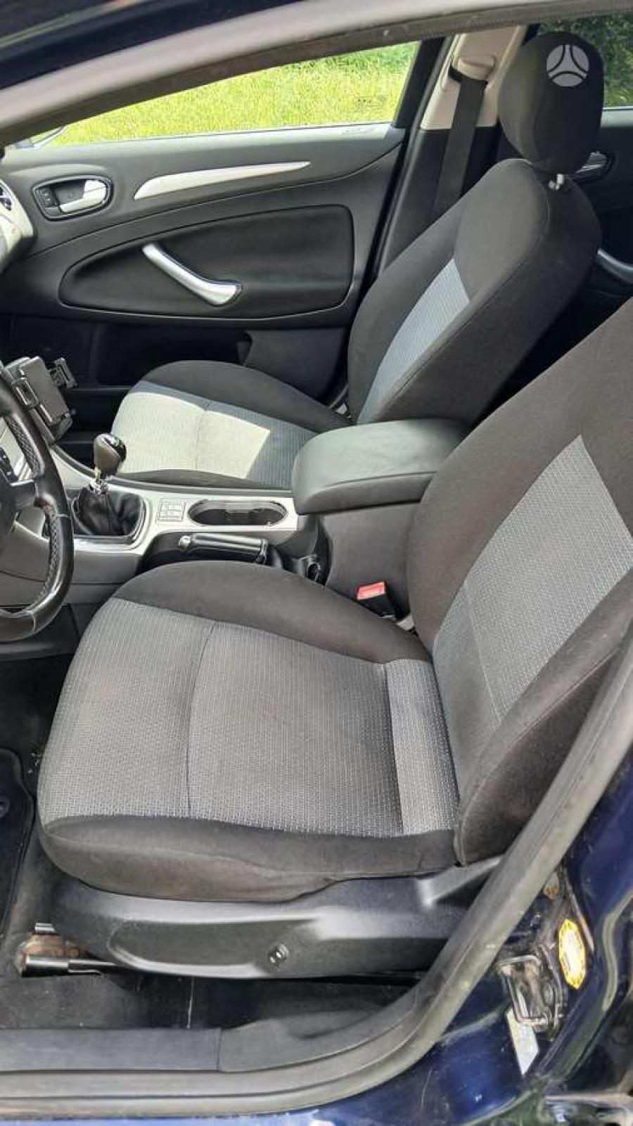 Zils Ford Mondeo 2008 Jurbarkas, ar dzinēja tilpumu 2.00 L un nobraukumu 337 tūkst. km par 1699 €, foto 10 vietnē AUTOMOTO.COM.LV