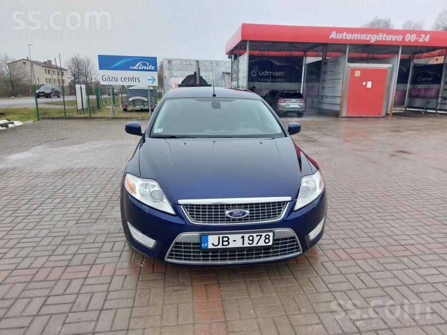 Blue Ford Mondeo 2009 in Riga, with an engine capacity of 2.20 L and mileage of 262 thousand km for 2550 €, photo 1 on AUTOMOTO.COM.LV