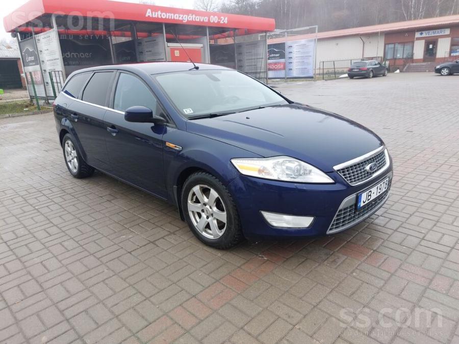 Blue Ford Mondeo 2009 in Riga, with an engine capacity of 2.20 L and mileage of 262 thousand km for 2550 €, photo 2 on AUTOMOTO.COM.LV