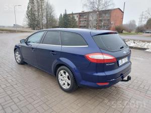 Blue Ford Mondeo 2009 in Riga, with an engine capacity of 2.20 L and mileage of 262 thousand km for 2550 €, photo 5 on AUTOMOTO.COM.LV
