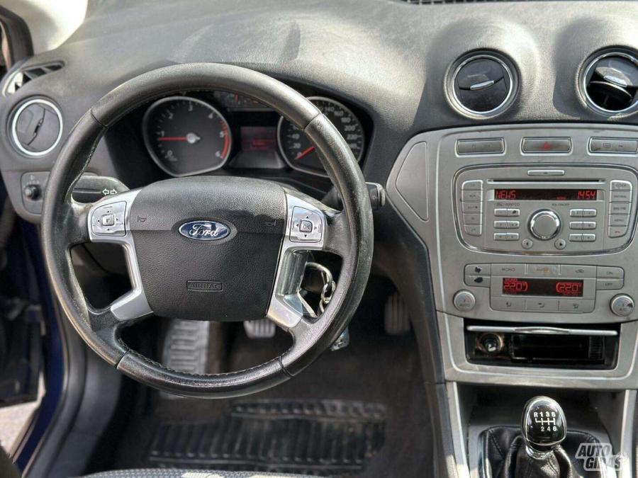 Blue Ford Mondeo 2009 in Vilnius, with an engine capacity of 2.00 L and mileage of 281 thousand km for 950 €, photo 17 on AUTOMOTO.COM.LV
