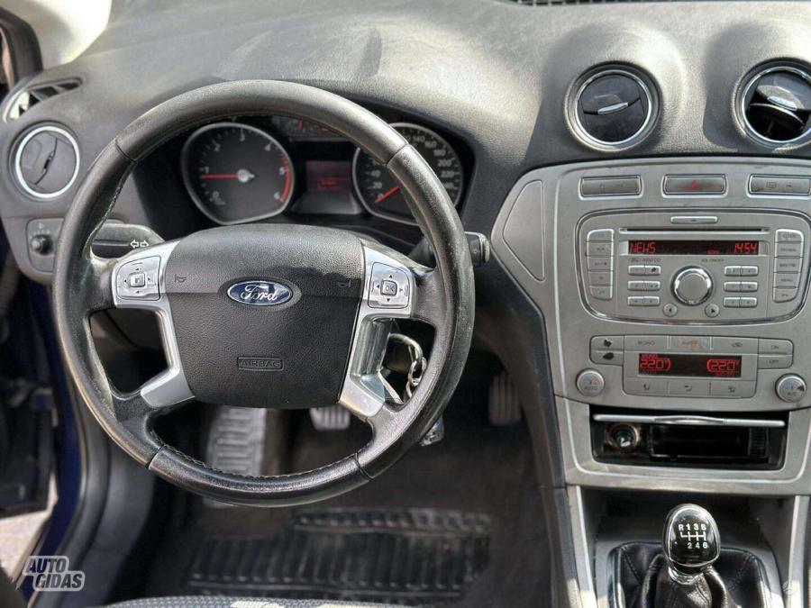 Blue Ford Mondeo 2009 in Vilnius, with an engine capacity of 2.00 L and mileage of 281 thousand km for 950 €, photo 17 on AUTOMOTO.COM.LV