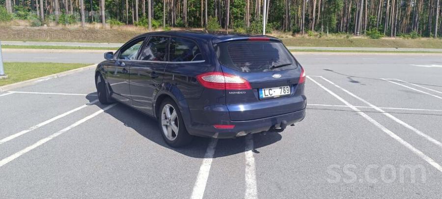 Zils Ford Mondeo 2009 Rīga, ar dzinēja tilpumu 2.20 L un nobraukumu 273 tūkst. km par 3400 €, foto 4 vietnē AUTOMOTO.COM.LV