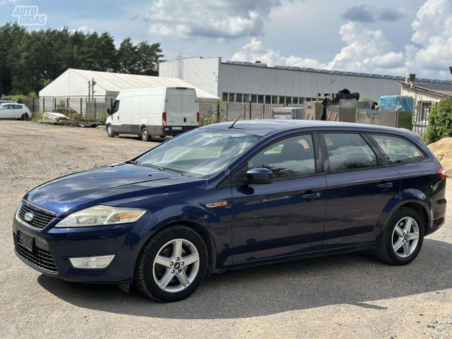 Blue Ford Mondeo 2009 in Vilnius, with an engine capacity of 2.00 L and mileage of 281 thousand km for 700 €, photo 9 on AUTOMOTO.COM.LV