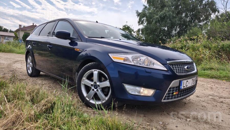 Zils Ford Mondeo 2009 Rīga, ar dzinēja tilpumu 2.20 L un nobraukumu 273 tūkst. km par 3400 €, foto 3 vietnē AUTOMOTO.COM.LV