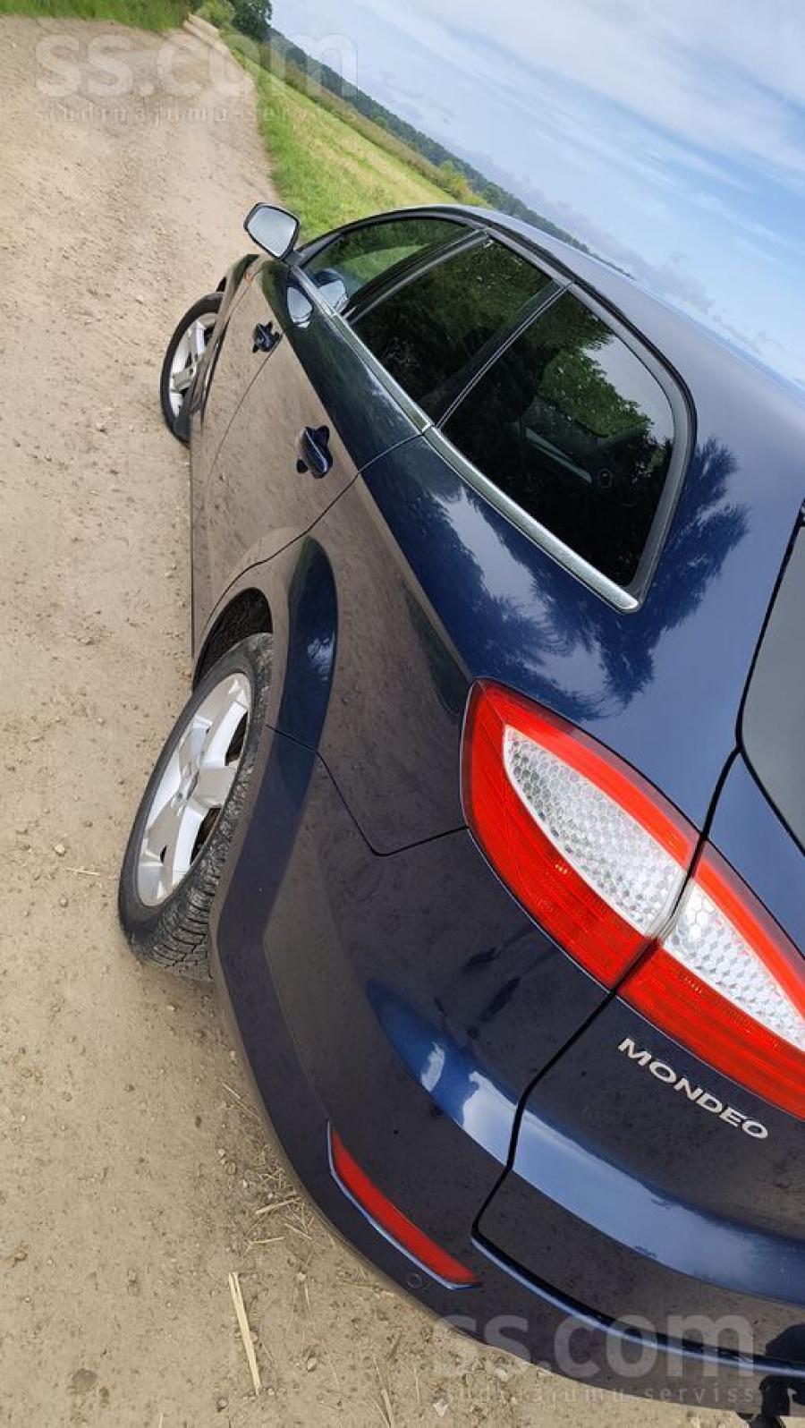 Zils Ford Mondeo 2009 Rīga, ar dzinēja tilpumu 2.20 L un nobraukumu 273 tūkst. km par 3400 €, foto 6 vietnē AUTOMOTO.COM.LV
