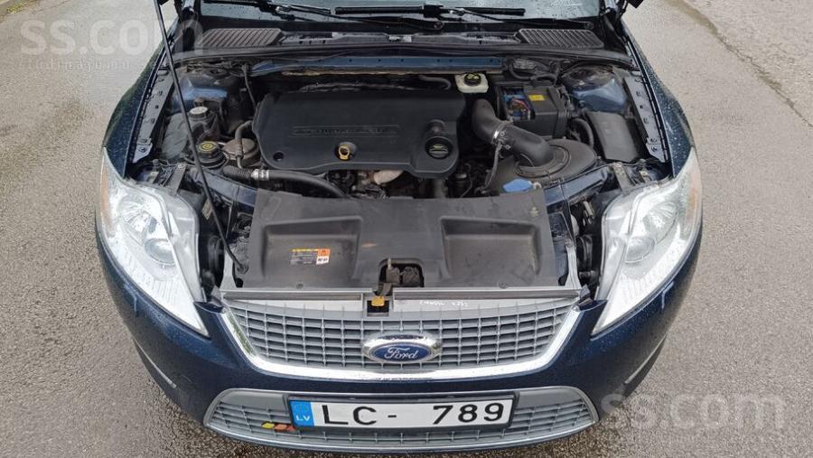 Zils Ford Mondeo 2009 Rīga, ar dzinēja tilpumu 2.20 L un nobraukumu 273 tūkst. km par 3400 €, foto 13 vietnē AUTOMOTO.COM.LV