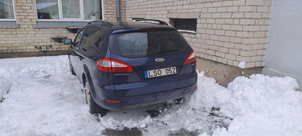 Blue Ford Mondeo 2010 in Vilnius, with an engine capacity of 2.00 L and mileage of 250 thousand km for 1800 €, photo 3 on AUTOMOTO.COM.LV