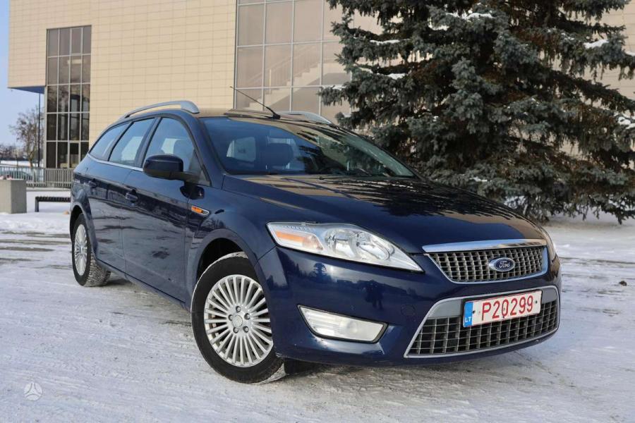 Blue Ford Mondeo 2010 in Alytus, with an engine capacity of 2.00 L and mileage of 291 thousand km for 2950 €, photo 2 on AUTOMOTO.COM.LV