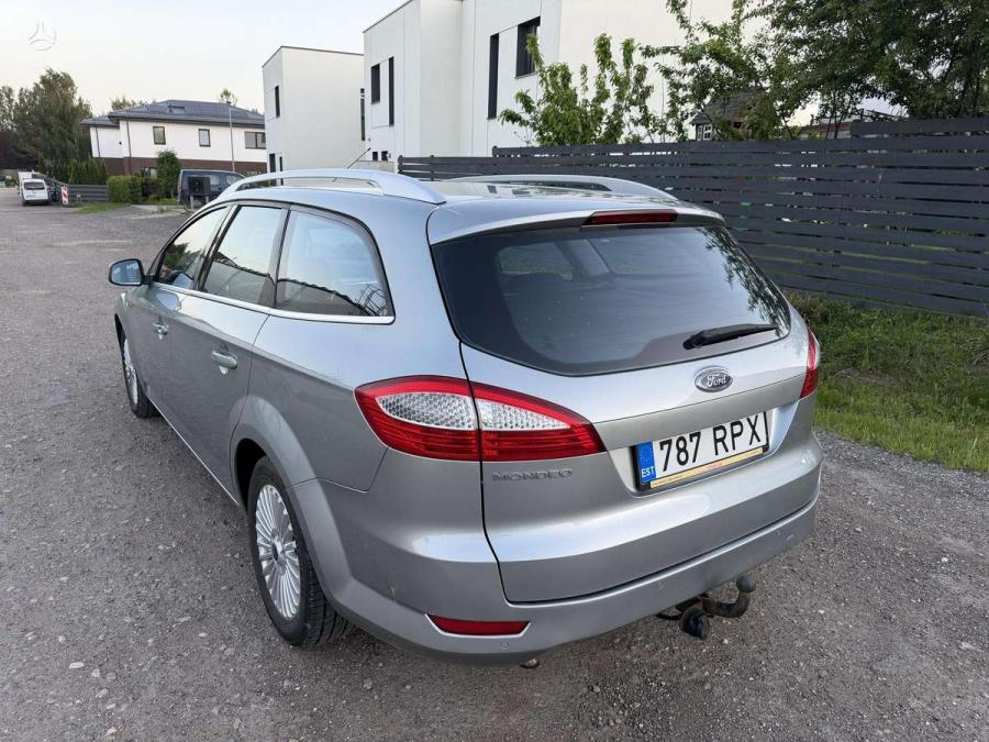 Blue Ford Mondeo 2010 in Vilnius, with an engine capacity of 2.00 L and mileage of 230 thousand km for 2649 €, photo 8 on AUTOMOTO.COM.LV
