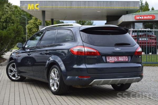 Blue Ford Mondeo 2010 in Tukums, with an engine capacity of 2.00 L and mileage of 301 thousand km for 4195 €, photo 4 on AUTOMOTO.COM.LV