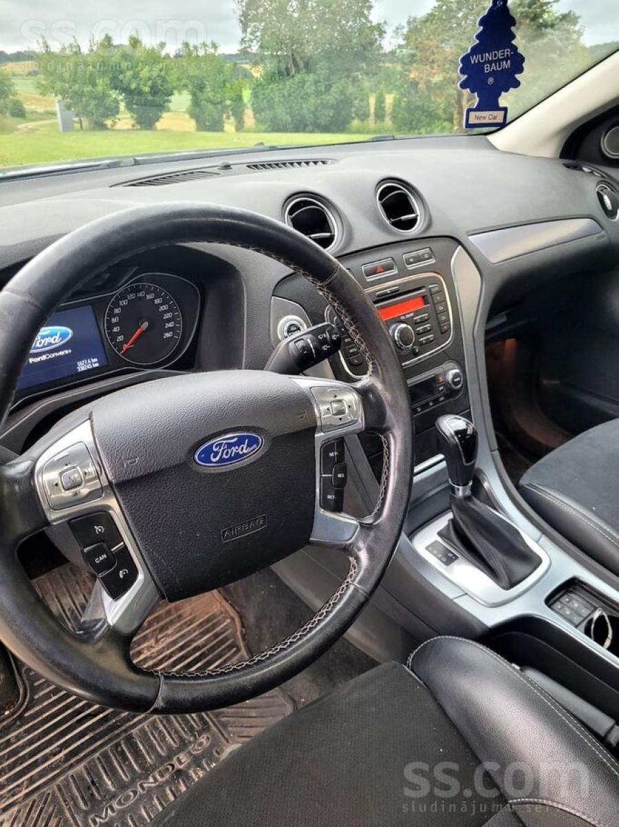Blue Ford Mondeo 2010 in Liepaja, with an engine capacity of 2.00 L and mileage of 330 thousand km for 2950 €, photo 4 on AUTOMOTO.COM.LV