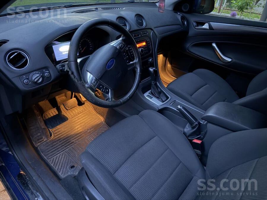 Blue Ford Mondeo 2011 in Talsi, with an engine capacity of 2.00 L and mileage of 330 thousand km for 1800 €, photo 8 on AUTOMOTO.COM.LV