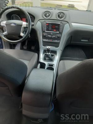 Blue Ford Mondeo 2011 in Riga, with an engine capacity of 2.00 L and mileage of 256 thousand km for 3500 €, photo 11 on AUTOMOTO.COM.LV