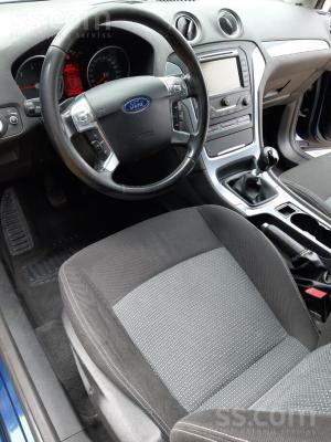 Blue Ford Mondeo 2011 in Riga, with an engine capacity of 2.00 L and mileage of 256 thousand km for 3500 €, photo 16 on AUTOMOTO.COM.LV