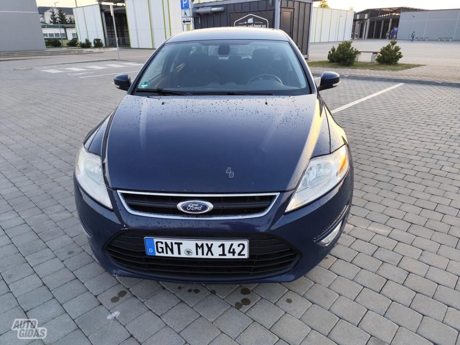 Blue Ford Mondeo 2012 in Raseiniai, with an engine capacity of 2.00 L and mileage of 351 thousand km for 3080 €, photo 6 on AUTOMOTO.COM.LV