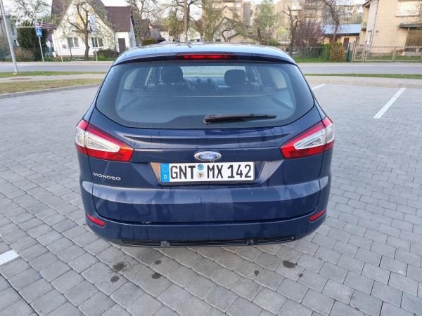 Zils Ford Mondeo 2012 Raseiniai, ar dzinēja tilpumu 2.00 L un nobraukumu 351 tūkst. km par 3080 €, foto 9 vietnē AUTOMOTO.COM.LV