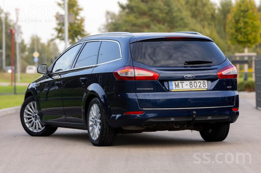 Blue Ford Mondeo 2012 in Jelgava, with an engine capacity of 1.60 L and mileage of 0 thousand km for 2900 €, photo 5 on AUTOMOTO.COM.LV