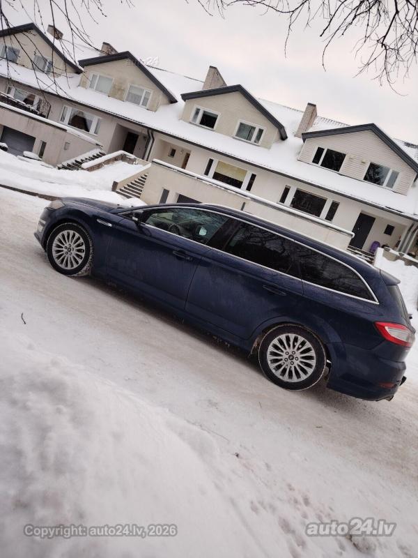 Blue Ford Mondeo 2013 in Paide, with an engine capacity of 2.20 L and mileage of 270 thousand km for 6300 €, photo 7 on AUTOMOTO.COM.LV