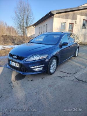 Zils Ford Mondeo 2013 Paide, ar dzinēja tilpumu 2.20 L un nobraukumu 270 tūkst. km par 6000 €, foto  vietnē AUTOMOTO.COM.LV
