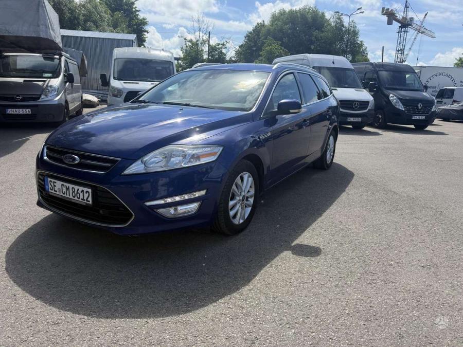 Zils Ford Mondeo 2013 Klaipėda, ar dzinēja tilpumu 2.00 L un nobraukumu 246 tūkst. km par 3850 €, foto 1 vietnē AUTOMOTO.COM.LV