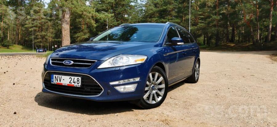Blue Ford Mondeo 2014 in Daugavpils, with an engine capacity of 2.00 L and mileage of 245 thousand km for 6450 €, photo 4 on AUTOMOTO.COM.LV