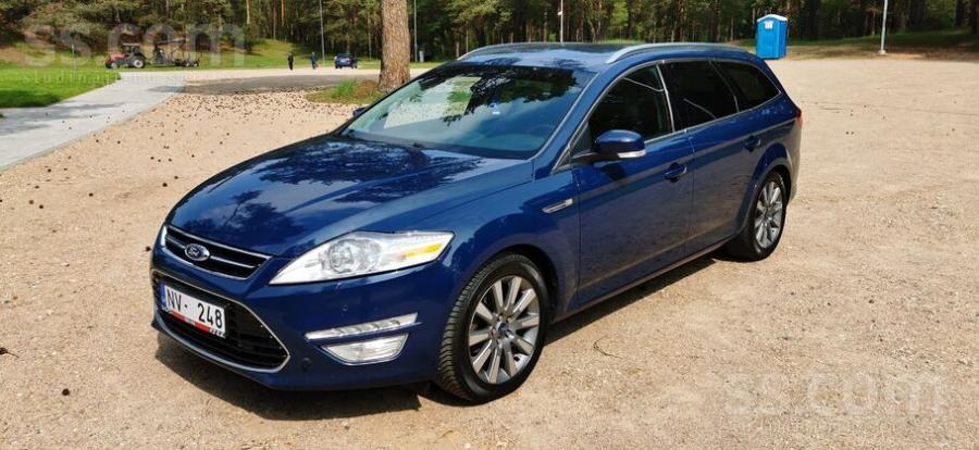Blue Ford Mondeo 2014 in Daugavpils, with an engine capacity of 2.00 L and mileage of 245 thousand km for 6450 €, photo 5 on AUTOMOTO.COM.LV
