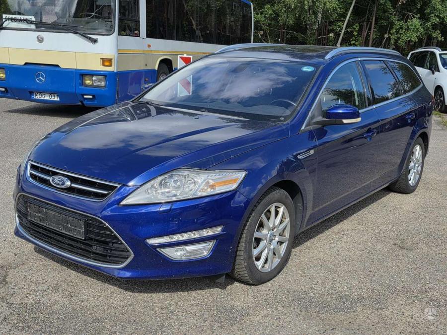 Blue Ford Mondeo 2014 in Vilnius, with an engine capacity of 1.56 L and mileage of 233 thousand km for 4200 €, photo 3 on AUTOMOTO.COM.LV