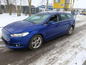 Zils Ford Mondeo 2015 Marijampole, ar dzinēja tilpumu 2.00 L un nobraukumu 406 tūkst. km par 4000 €, foto  vietnē AUTOMOTO.COM.LV