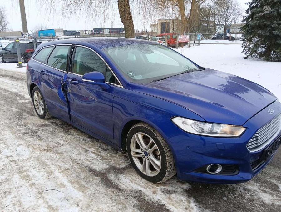 Zils Ford Mondeo 2015 Marijampole, ar dzinēja tilpumu 2.00 L un nobraukumu 406 tūkst. km par 4000 €, foto 4 vietnē AUTOMOTO.COM.LV