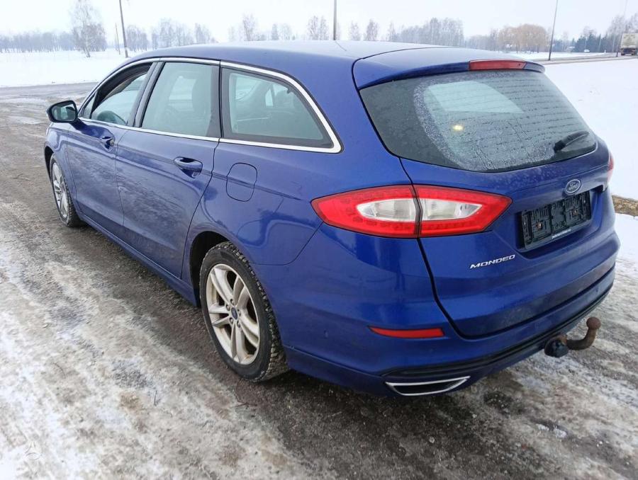 Zils Ford Mondeo 2015 Marijampole, ar dzinēja tilpumu 2.00 L un nobraukumu 406 tūkst. km par 4000 €, foto 14 vietnē AUTOMOTO.COM.LV