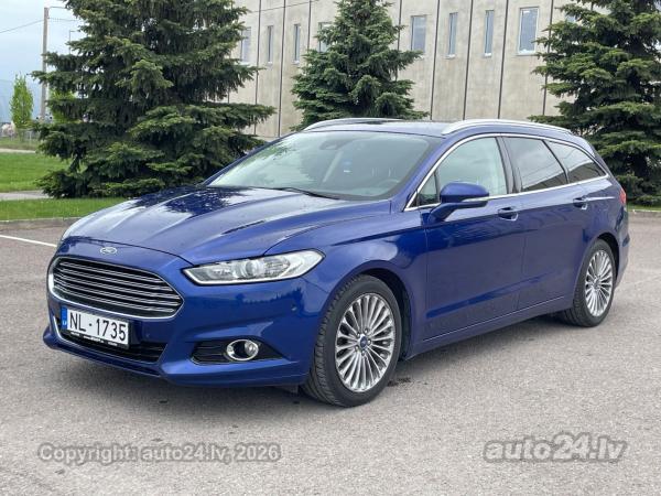 Blue Ford Mondeo 2015 in Tartu, with an engine capacity of 2.00 L and mileage of 245 thousand km for 7900 €, photo 2 on AUTOMOTO.COM.LV