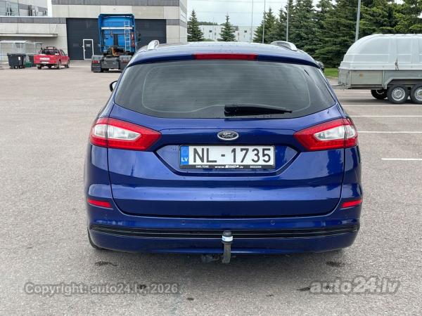 Blue Ford Mondeo 2015 in Tartu, with an engine capacity of 2.00 L and mileage of 245 thousand km for 7900 €, photo 6 on AUTOMOTO.COM.LV