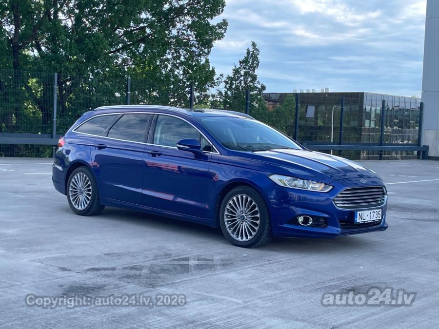 Zils Ford Mondeo 2015 Tartu, ar dzinēja tilpumu 2.00 L un nobraukumu 245 tūkst. km par 8500 €, foto 1 vietnē AUTOMOTO.COM.LV