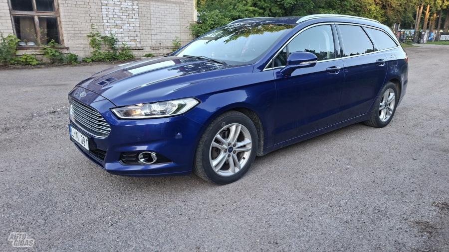 Zils Ford Mondeo 2015 Ukmergė, ar dzinēja tilpumu 2.00 L un nobraukumu 264 tūkst. km par 8500 €, foto 6 vietnē AUTOMOTO.COM.LV
