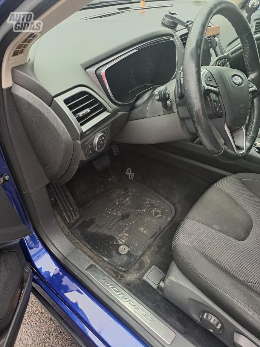Zils Ford Mondeo 2015 Ukmergė, ar dzinēja tilpumu 2.00 L un nobraukumu 264 tūkst. km par 8500 €, foto 13 vietnē AUTOMOTO.COM.LV