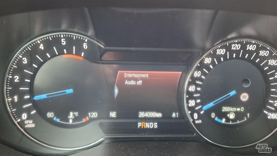 Zils Ford Mondeo 2015 Ukmergė, ar dzinēja tilpumu 2.00 L un nobraukumu 264 tūkst. km par 8500 €, foto 16 vietnē AUTOMOTO.COM.LV