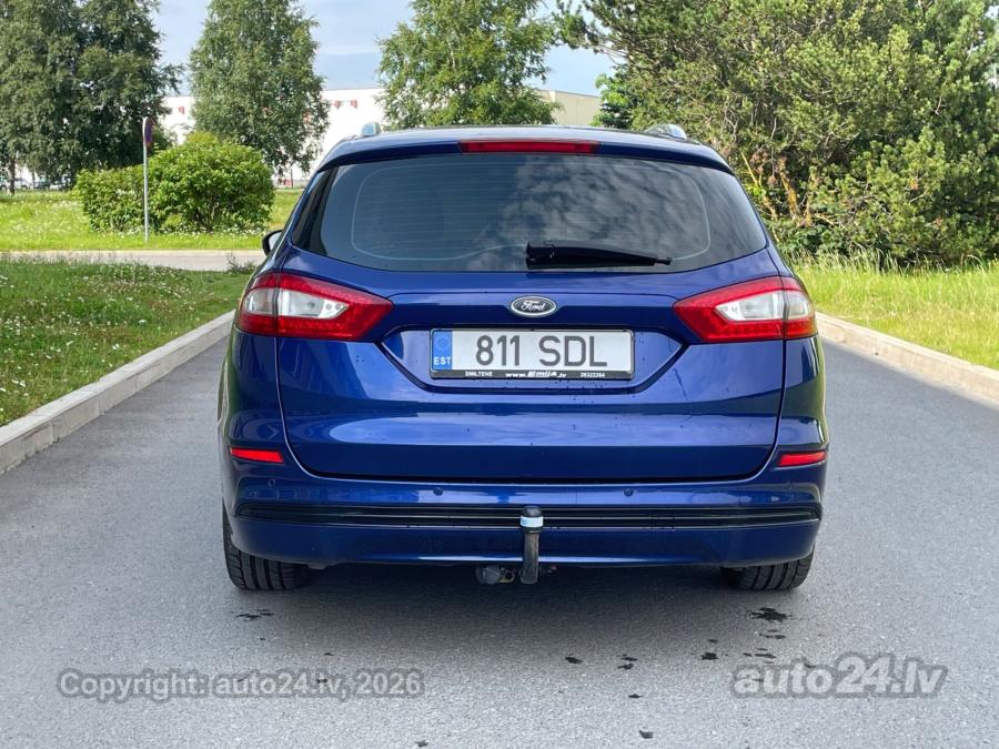 Blue Ford Mondeo 2015 in Tartu, with an engine capacity of 2.00 L and mileage of 240 thousand km for 8900 €, photo 7 on AUTOMOTO.COM.LV