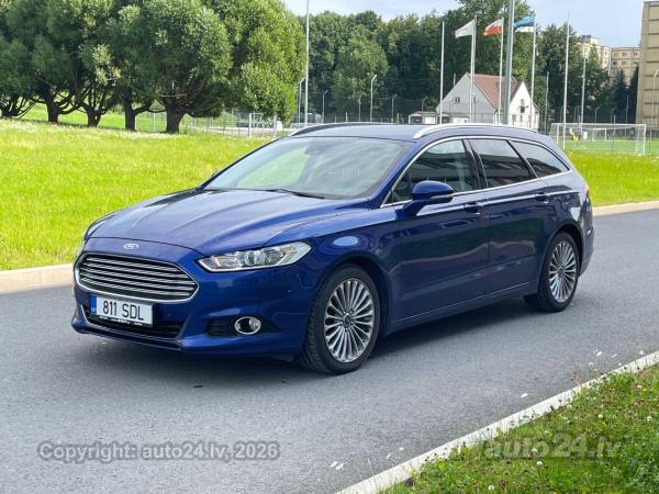 Blue Ford Mondeo 2015 in Tartu, with an engine capacity of 2.00 L and mileage of 240 thousand km for 8900 €, photo 1 on AUTOMOTO.COM.LV