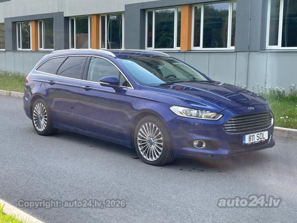 Blue Ford Mondeo 2015 in Tartu, with an engine capacity of 2.00 L and mileage of 240 thousand km for 8900 €, photo 4 on AUTOMOTO.COM.LV