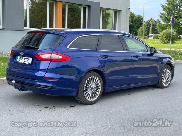 Blue Ford Mondeo 2015 in Tartu, with an engine capacity of 2.00 L and mileage of 240 thousand km for 8900 €, photo 5 on AUTOMOTO.COM.LV