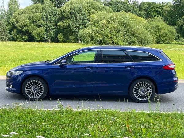 Blue Ford Mondeo 2015 in Tartu, with an engine capacity of 2.00 L and mileage of 240 thousand km for 8900 €, photo 7 on AUTOMOTO.COM.LV