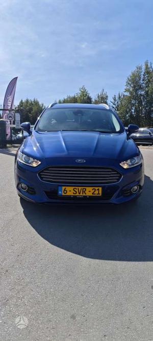 Blue Ford Mondeo 2015 in Kaunas, with an engine capacity of 1.56 L and mileage of 196 thousand km for 6350 €, photo 5 on AUTOMOTO.COM.LV