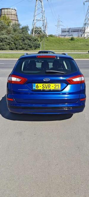 Blue Ford Mondeo 2015 in Kaunas, with an engine capacity of 1.56 L and mileage of 196 thousand km for 6350 €, photo 8 on AUTOMOTO.COM.LV