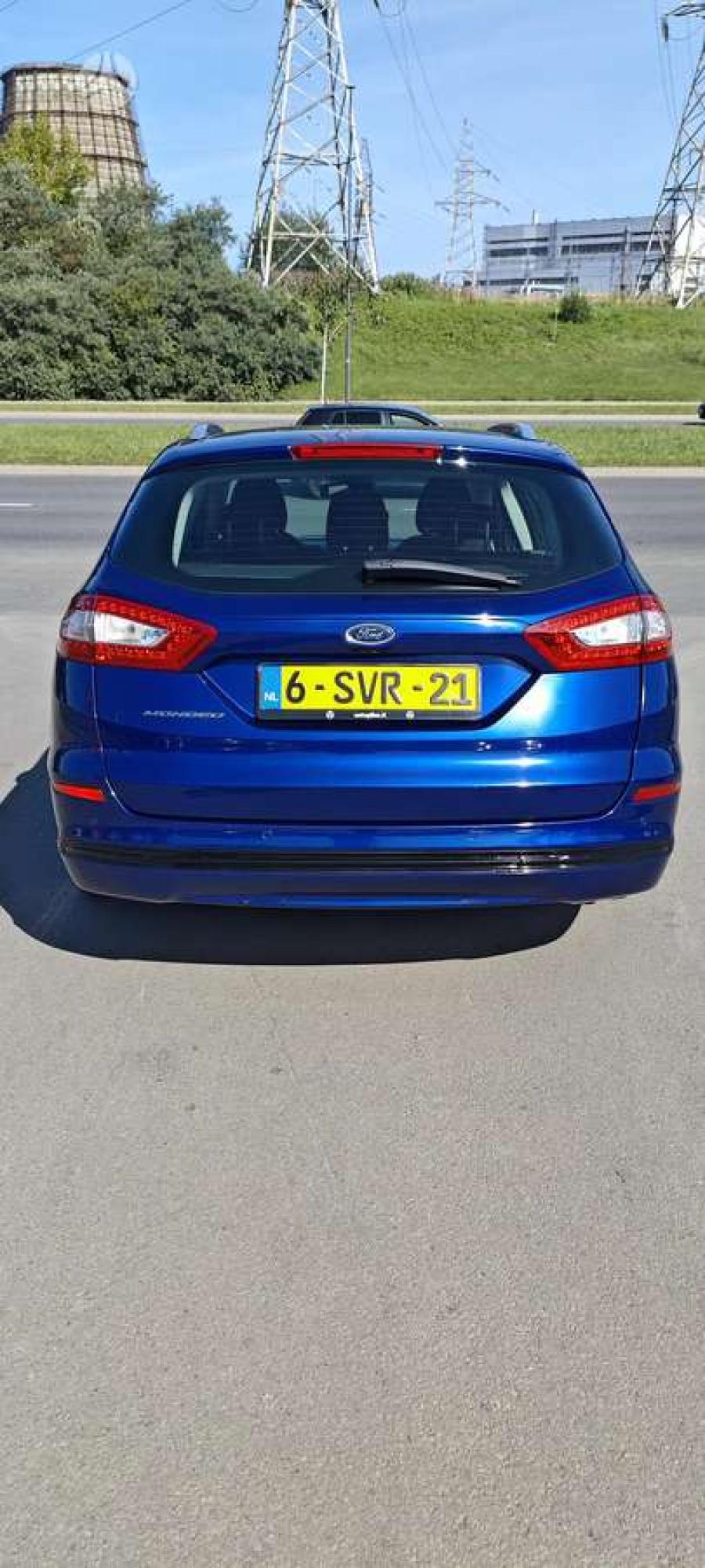 Blue Ford Mondeo 2015 in Kaunas, with an engine capacity of 1.56 L and mileage of 196 thousand km for 6350 €, photo 8 on AUTOMOTO.COM.LV