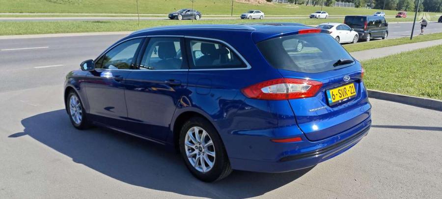 Blue Ford Mondeo 2015 in Kaunas, with an engine capacity of 1.56 L and mileage of 196 thousand km for 6350 €, photo 9 on AUTOMOTO.COM.LV