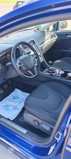 Blue Ford Mondeo 2015 in Kaunas, with an engine capacity of 1.56 L and mileage of 196 thousand km for 6350 €, photo 10 on AUTOMOTO.COM.LV