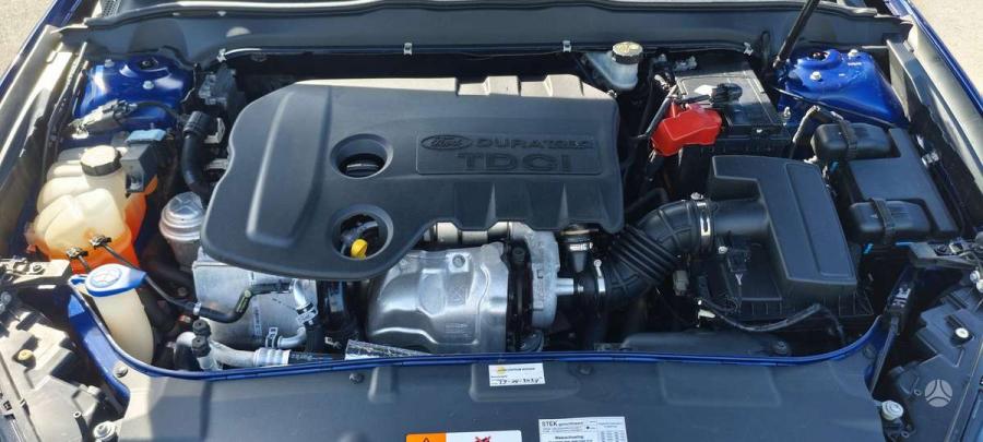 Blue Ford Mondeo 2015 in Kaunas, with an engine capacity of 1.56 L and mileage of 196 thousand km for 6350 €, photo 23 on AUTOMOTO.COM.LV